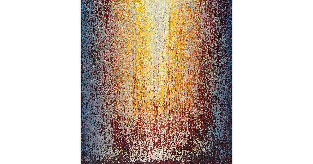 Contemporary Abstract Vibrant Color and Texture Paintings | Arco ...